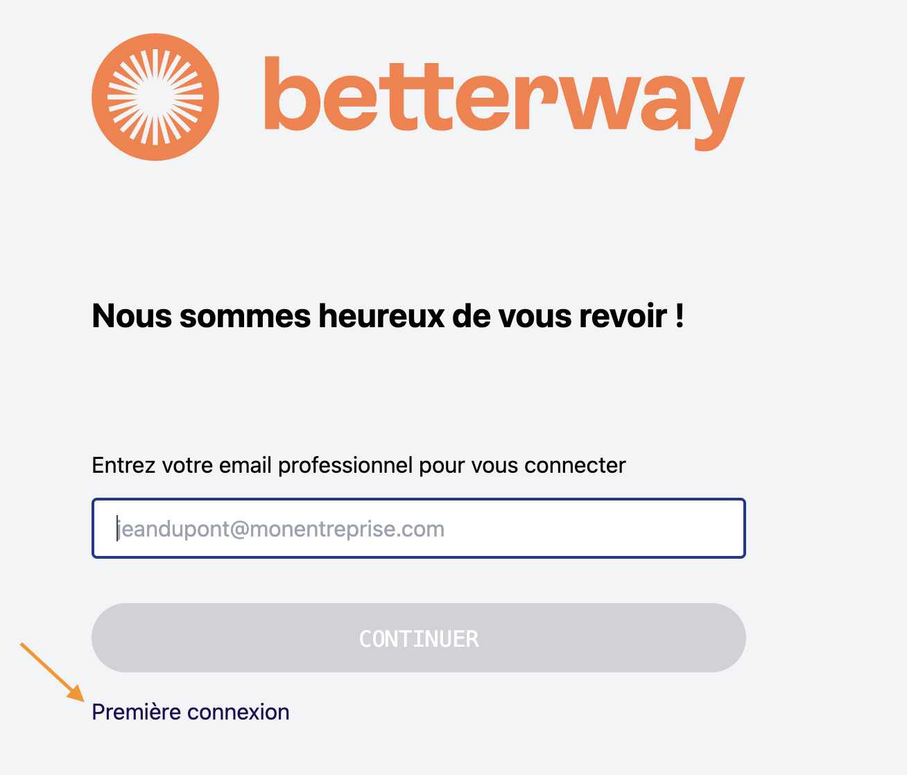 Connexion impossible à mon espace Betterway, que faire